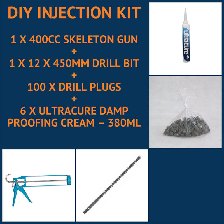 DIY Damp Proofing Cream Injection Kit - Preservation Shop