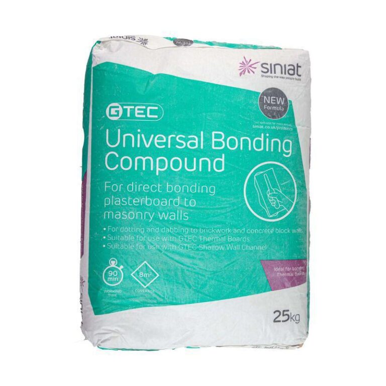 Universal Bonding Adhesive (Dot N Dab) - 25kg Bag - (Siniat / Knauf ...