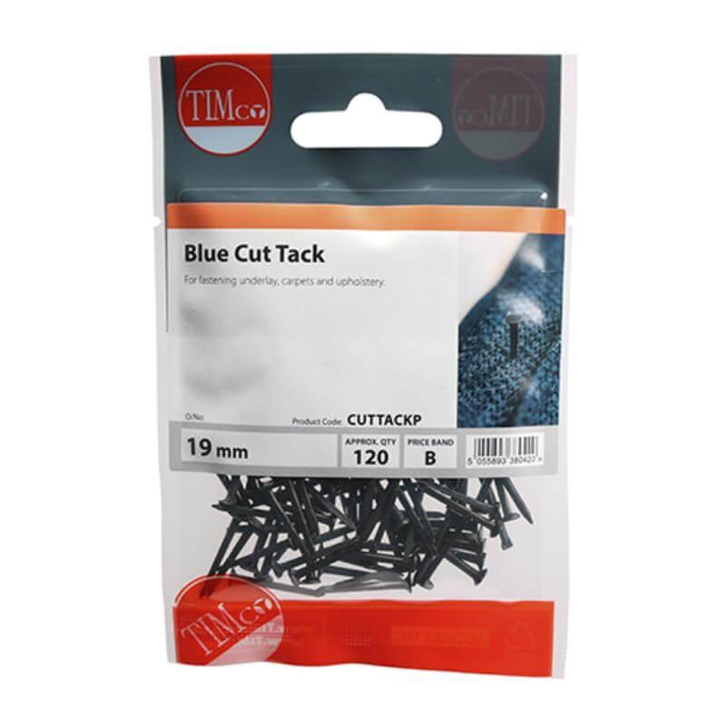 Cut Tacks - Blue - 19mm (Pack x 120) - Preservation Shop