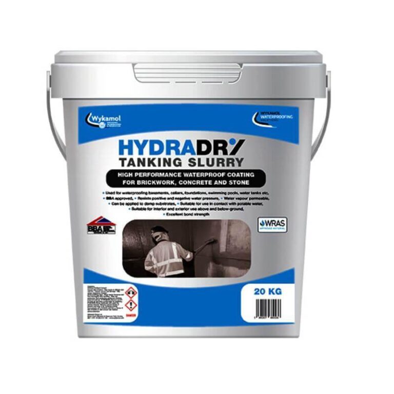 Wykamol Hydradry Tanking Slurry - 20kg - Grey - Preservation Shop